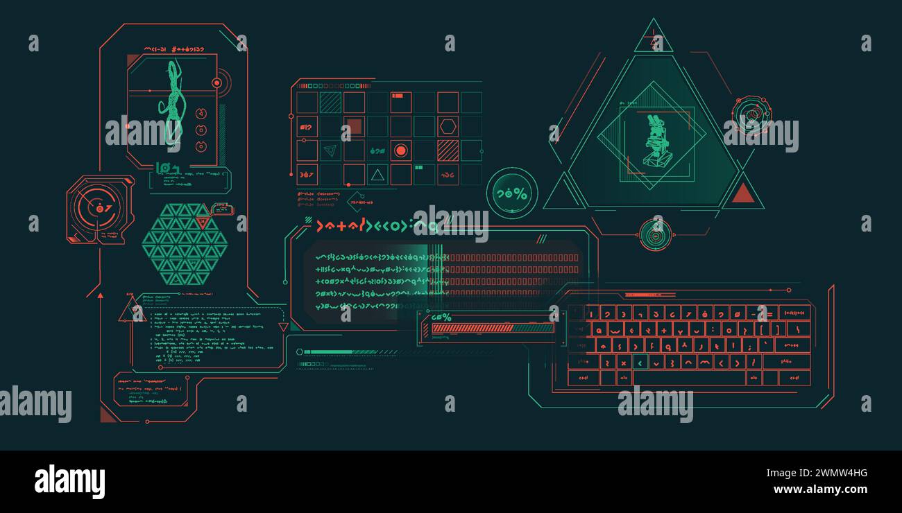 Data processing interface hi-res stock photography and images - Alamy