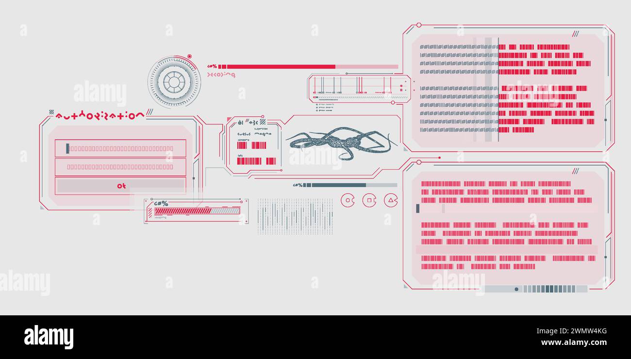Data processing interface hi-res stock photography and images - Alamy