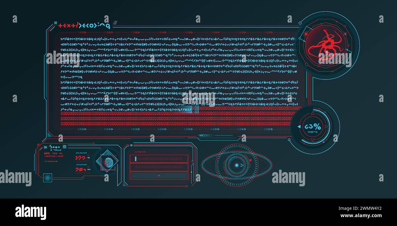 Data processing interface hi-res stock photography and images - Alamy
