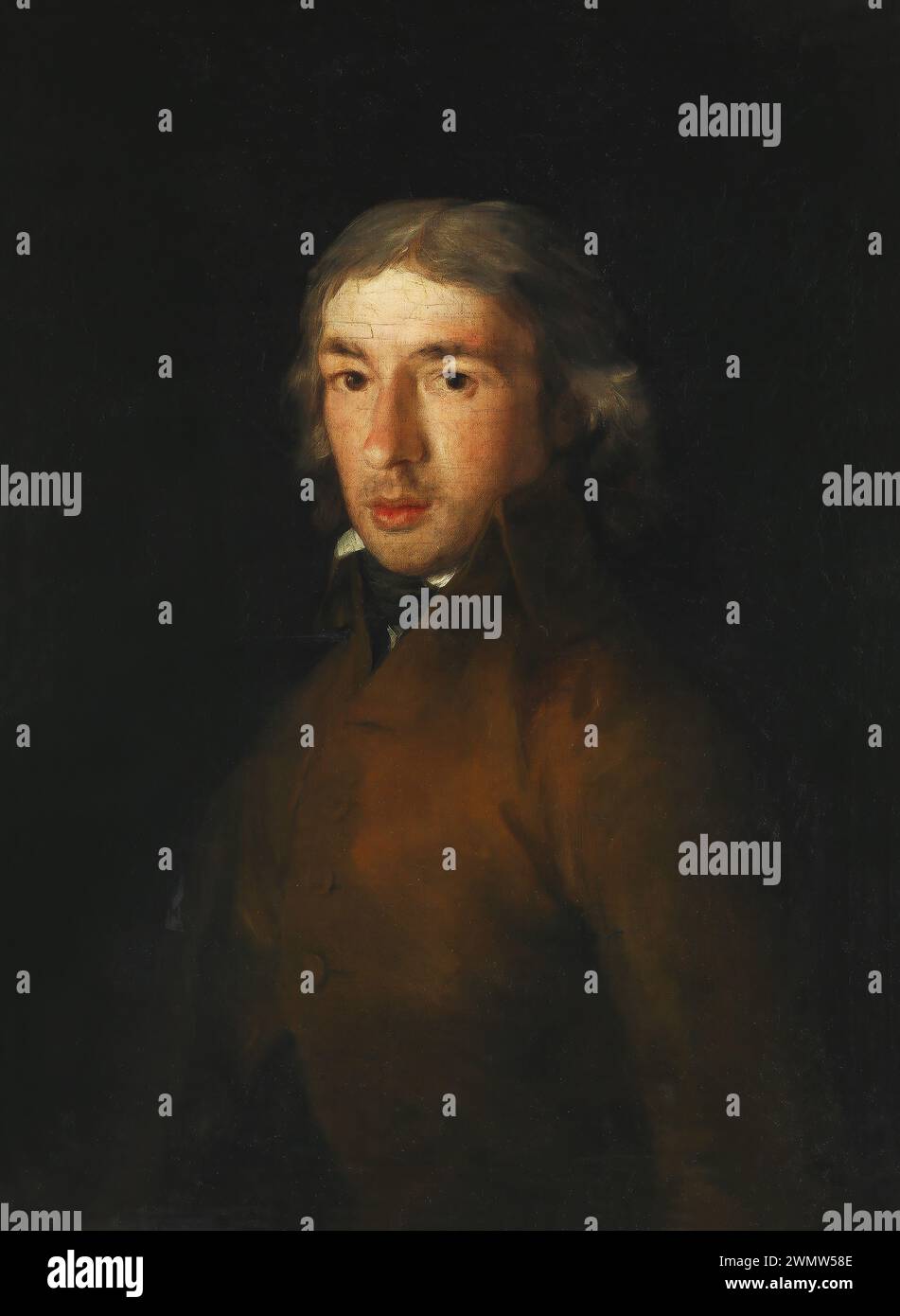 Goya Francisco - Retrato de Leandro Fernández Moratín (1799 Stock Photo ...