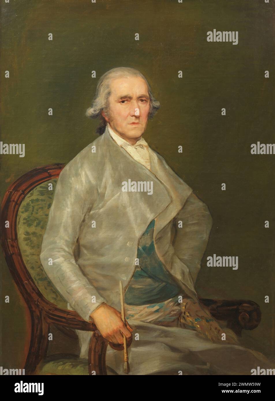 Goya Francisco - El pintor Francisco Bayeu (1795 Stock Photo - Alamy