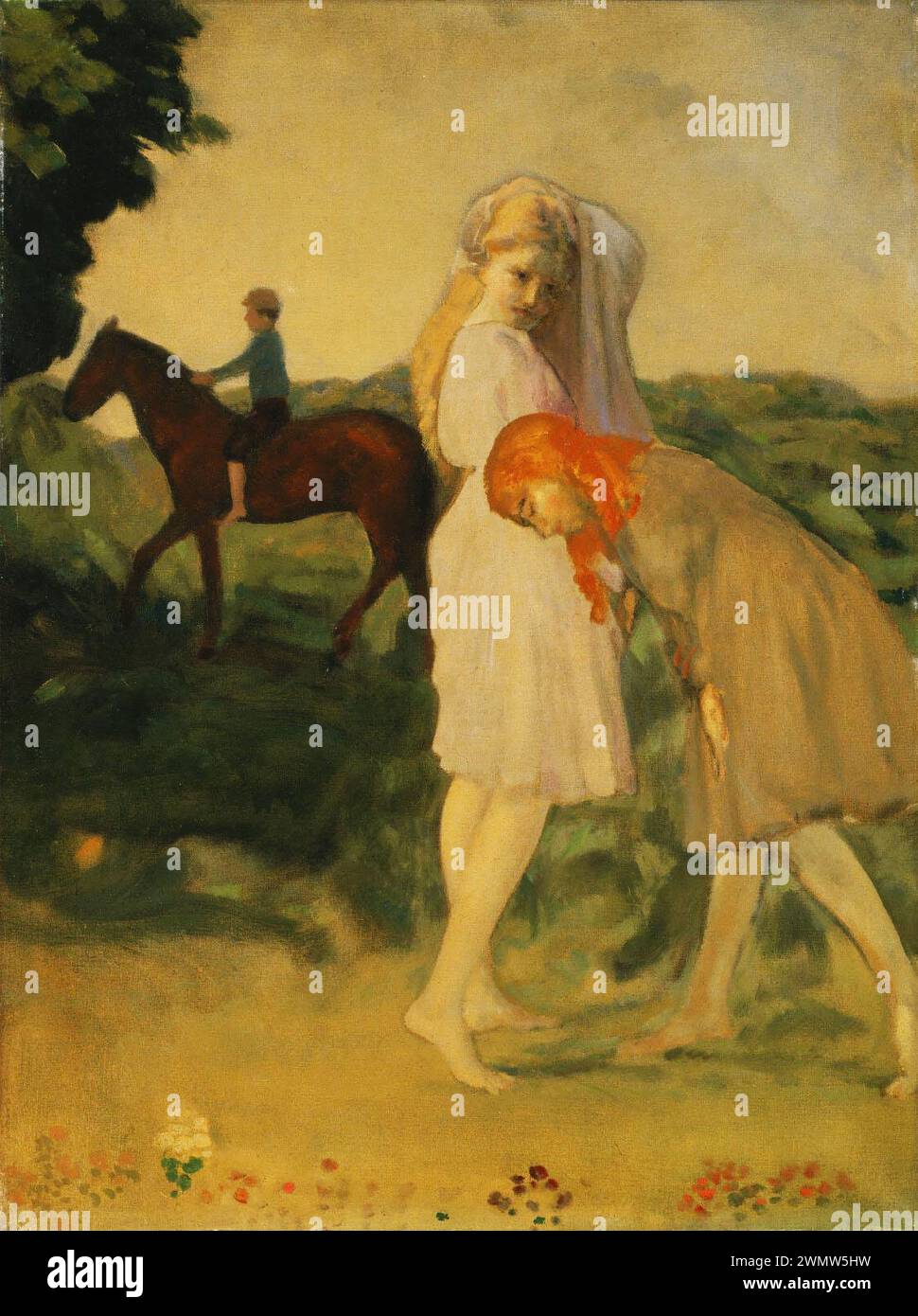 Arthur bowen davies artwork hi-res stock photography and images - Alamy