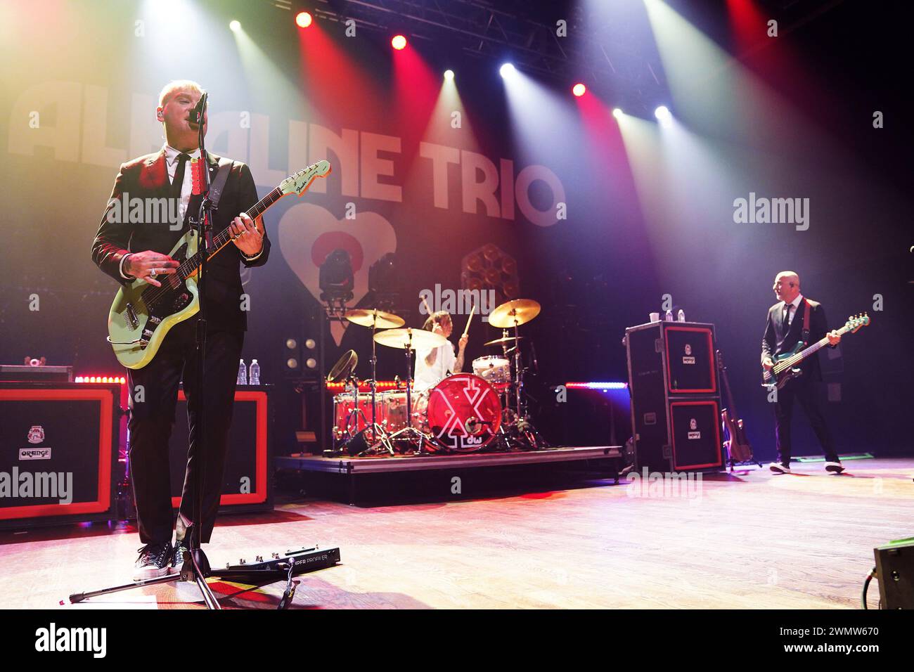 Dallas, United States. 26th Feb, 2024. Guitarist and vocalist Matt ...
