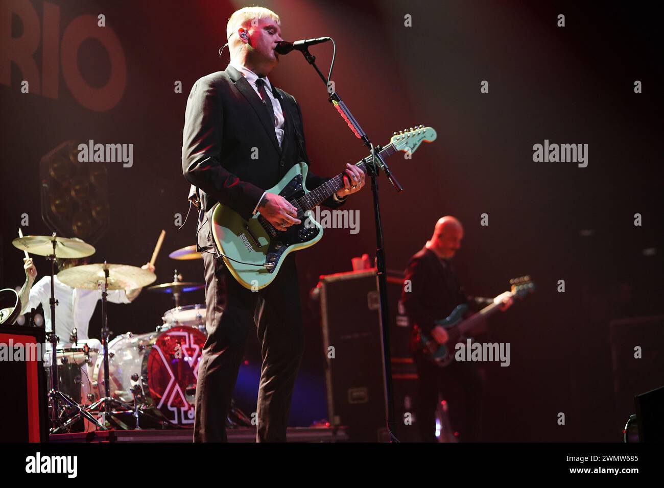 Dallas, United States. 26th Feb, 2024. Matt Skiba, guitarist and ...