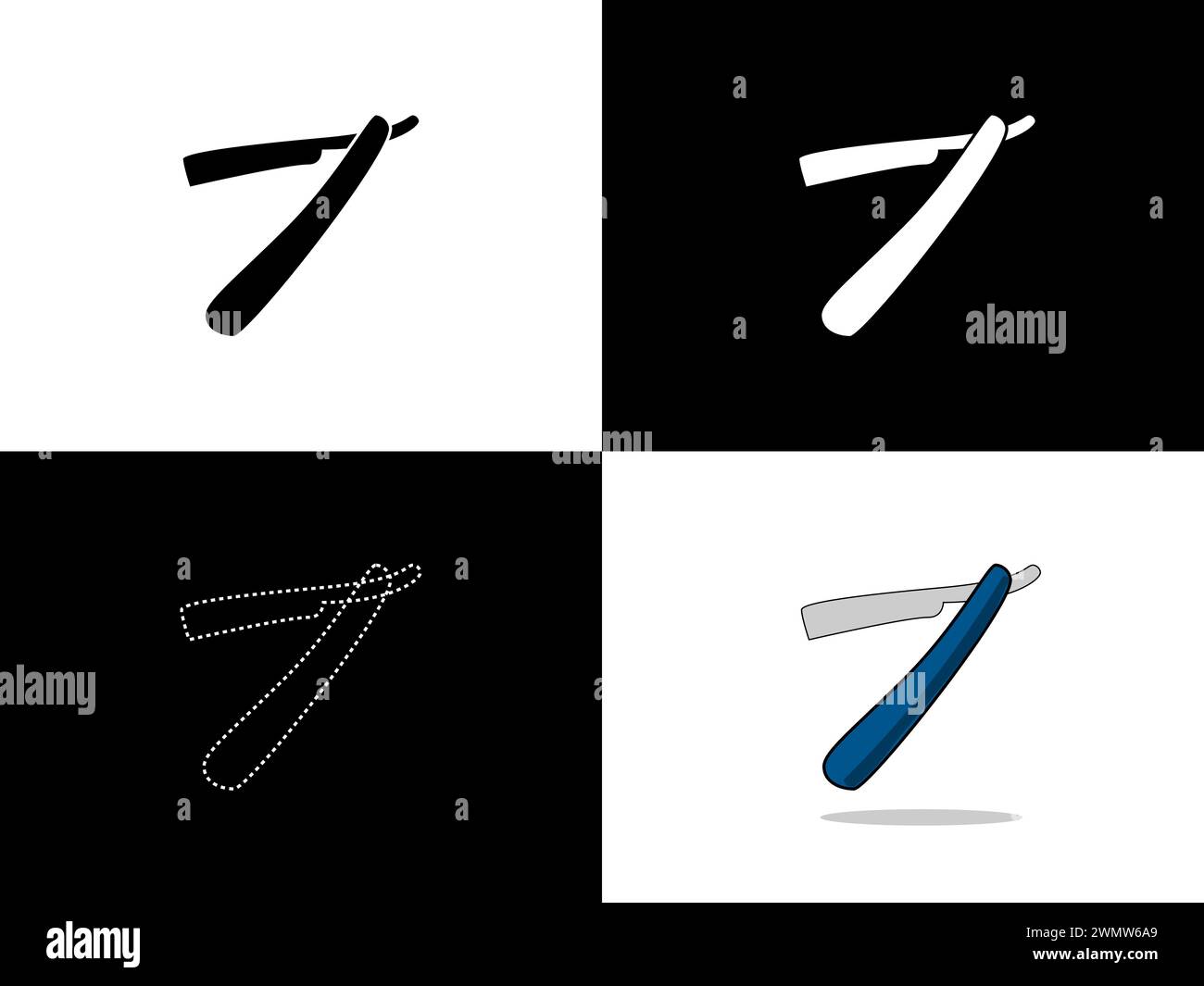 Art illustration design icon logo with silhouette concept symbol of ...