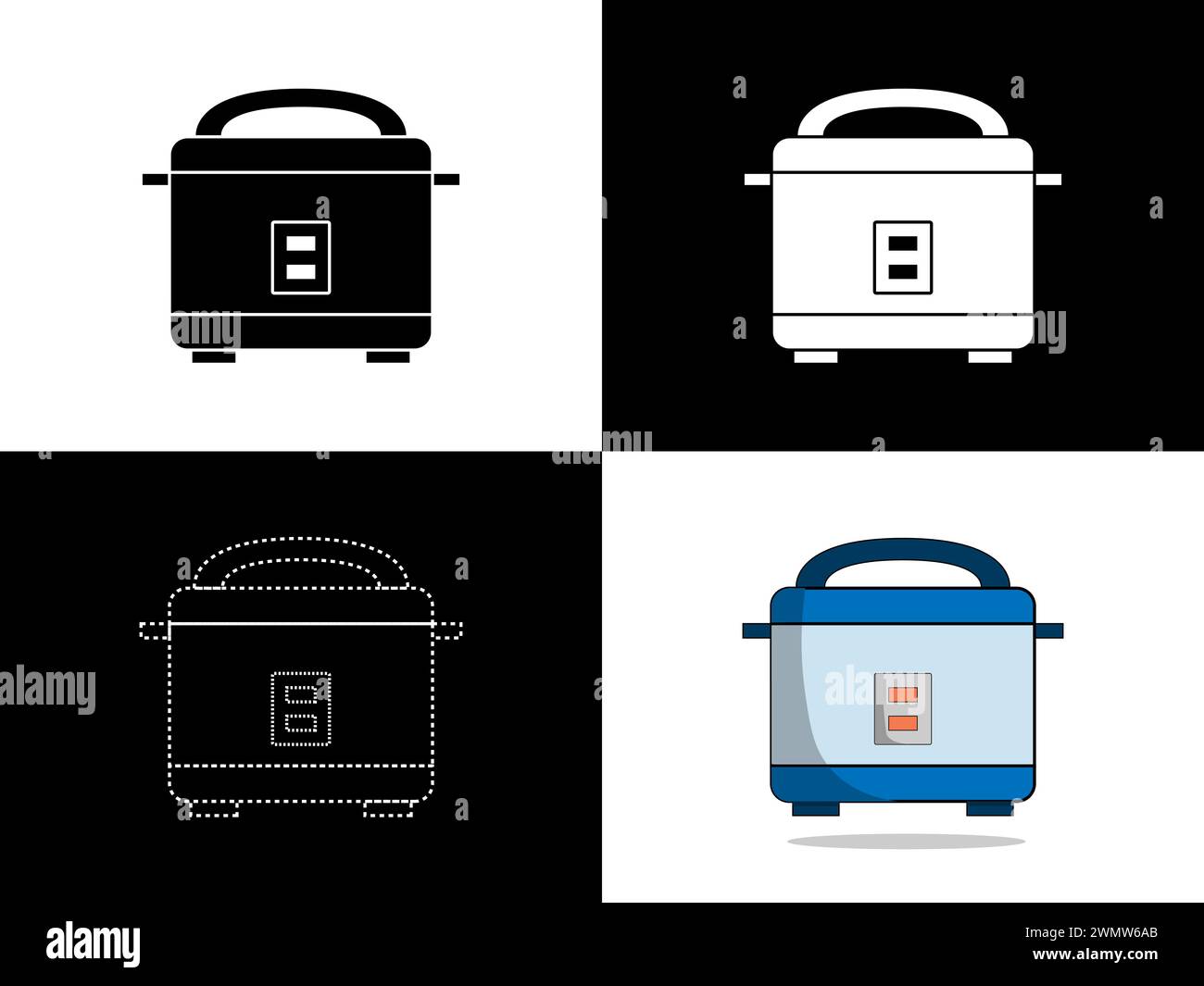 Art illustration design icon logo with silhouette concept symbol of ...