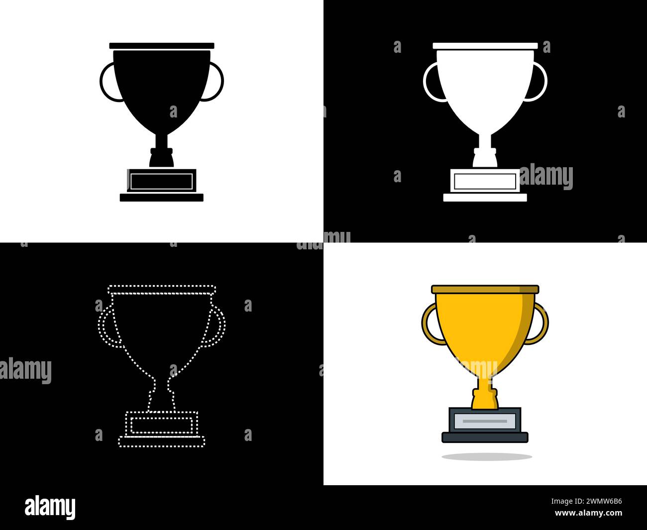 Art illustration design icon logo with silhouette concept symbol of ...