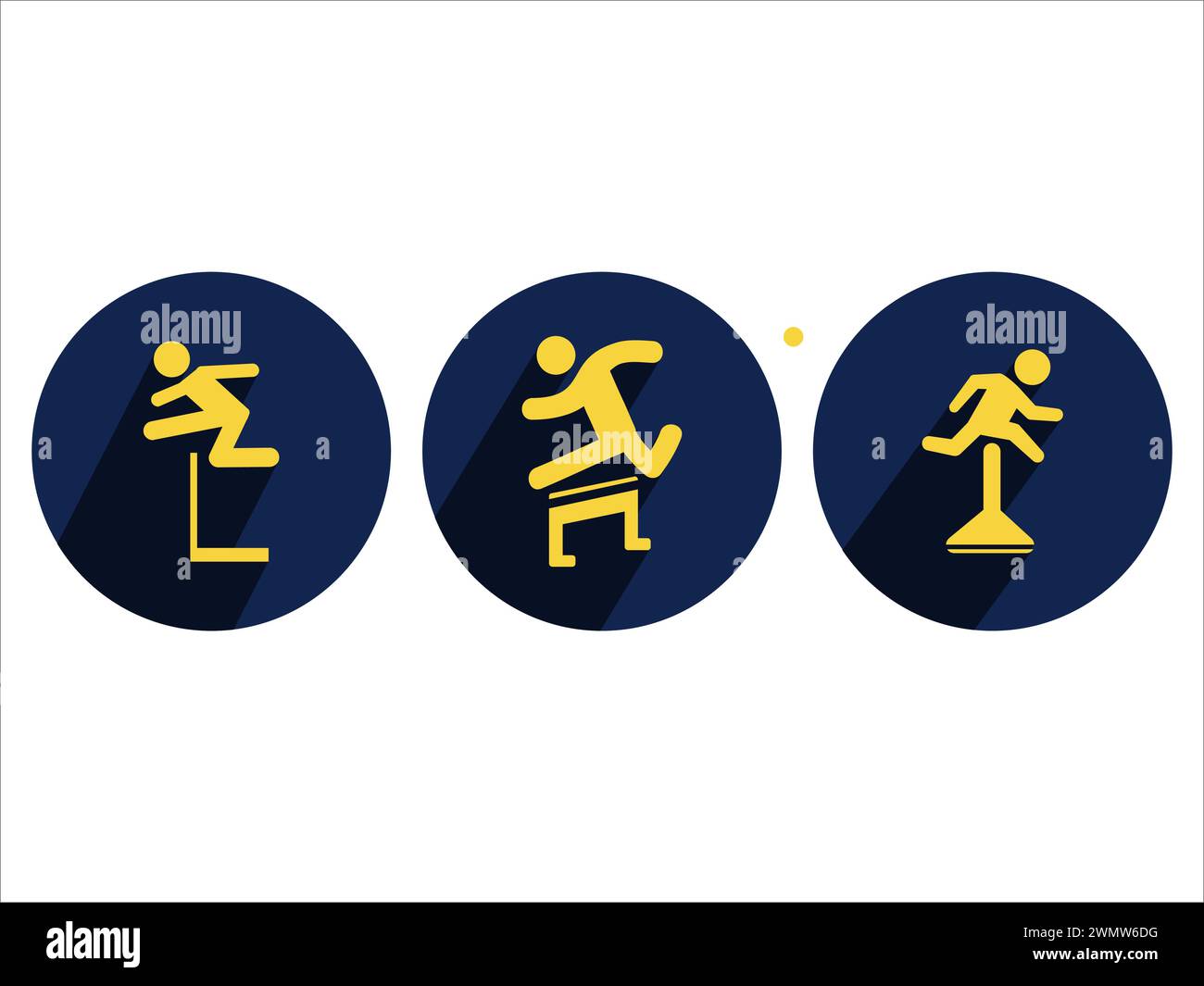 Body muscle anatomy sprinter Stock Vector Images - Alamy