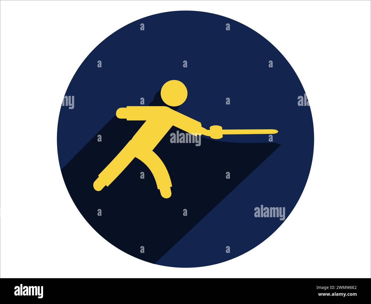 art illustration design of fencing Stock Vector Image & Art - Alamy