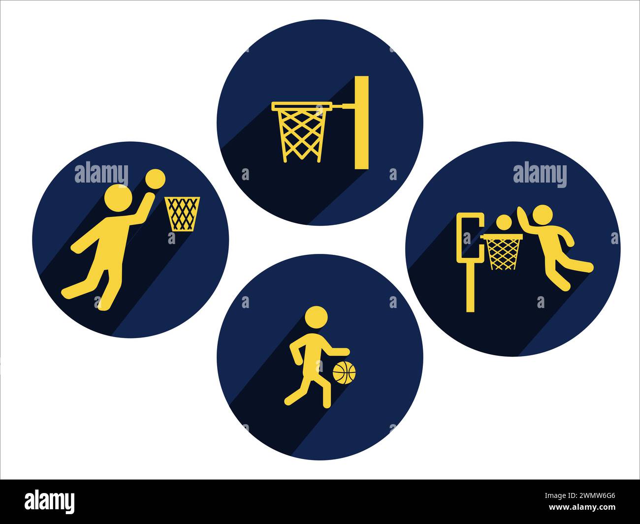 art illustration sport icon logo design concept vector silhouette ...