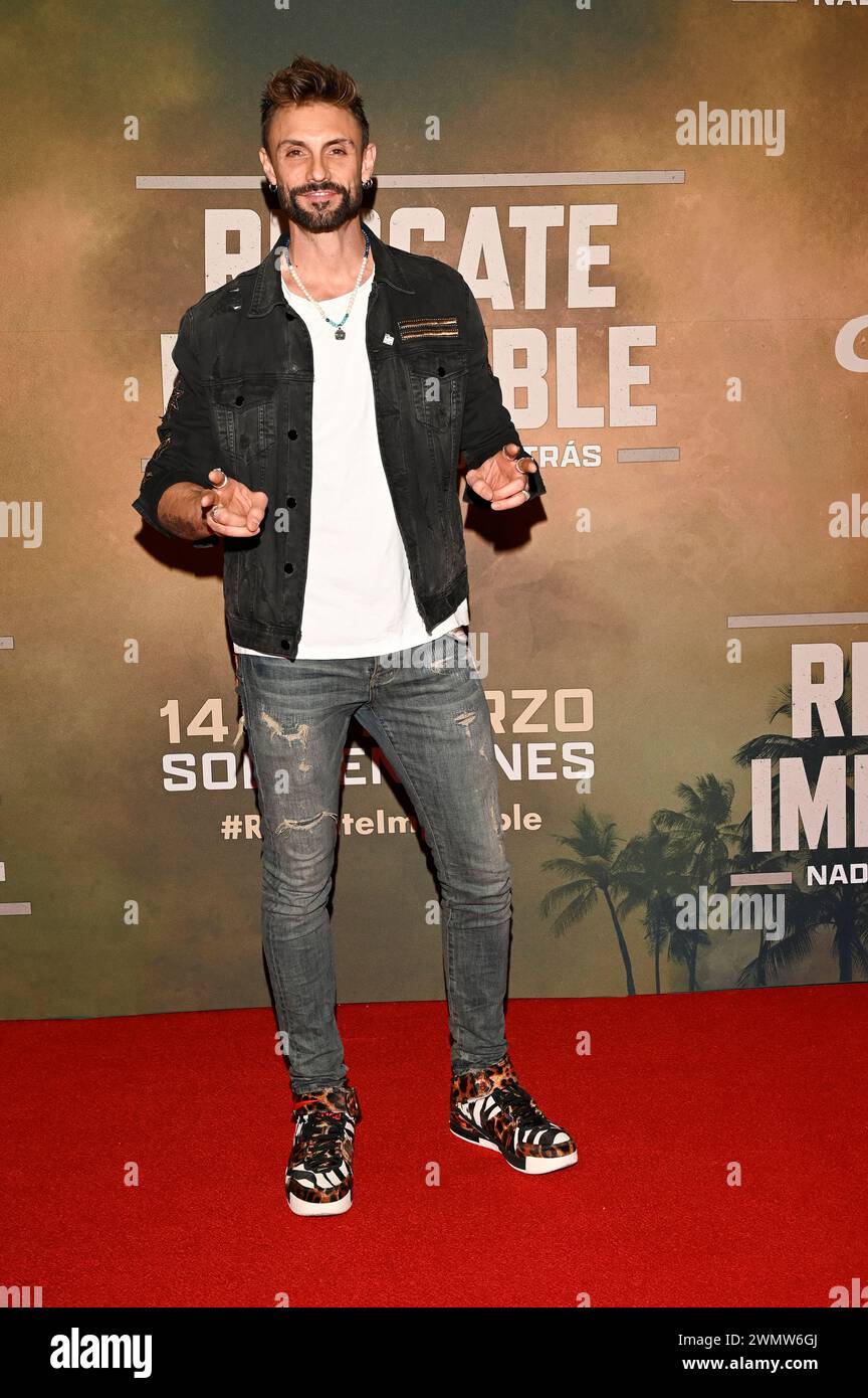 Mexico City, Mexico. 27th Feb, 2024. Alex Brizuela is attending the ...