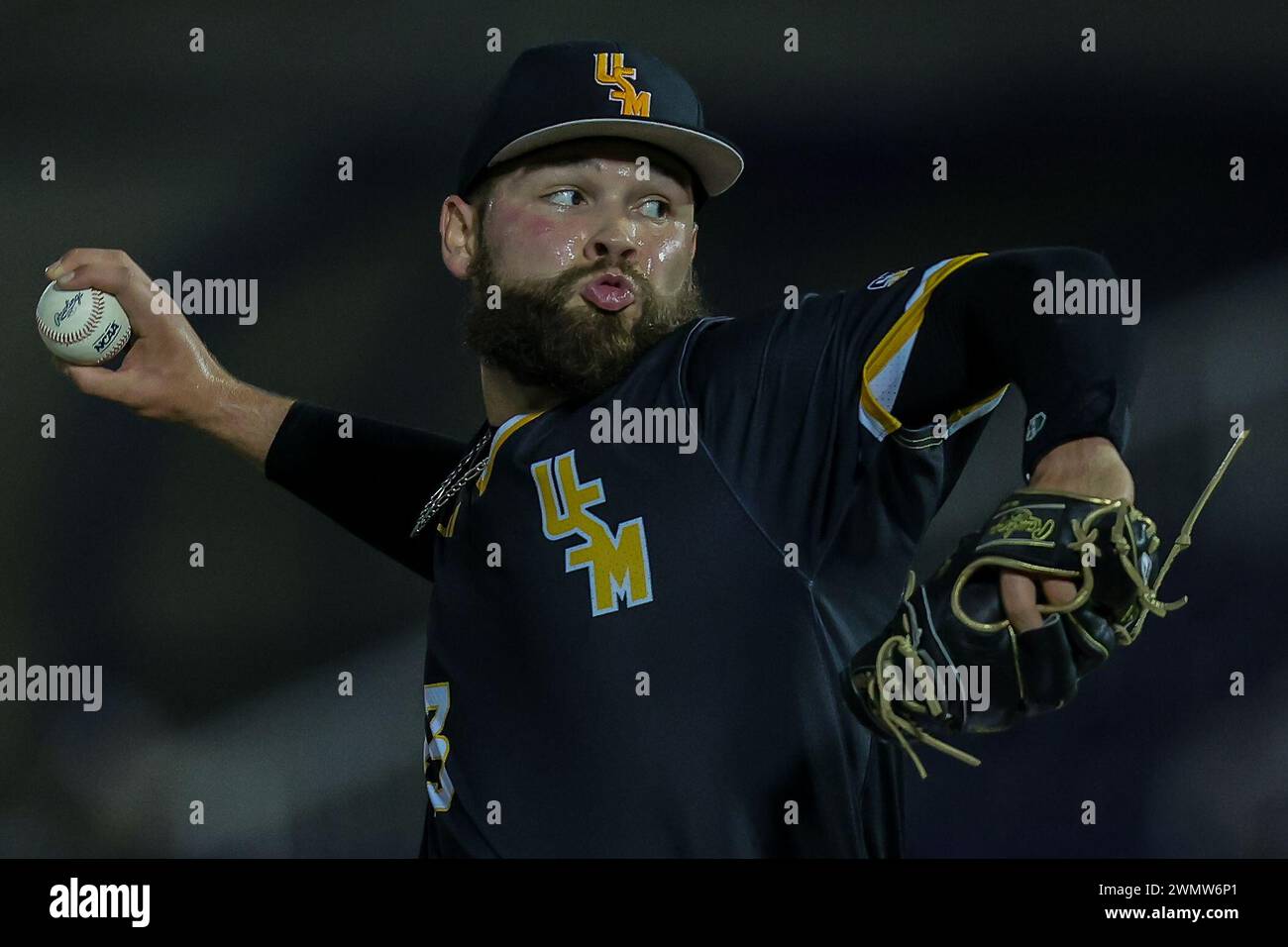 MGM Park, Biloxi, Mississippi, USA. 27th Feb, 2024. Southern Miss ...