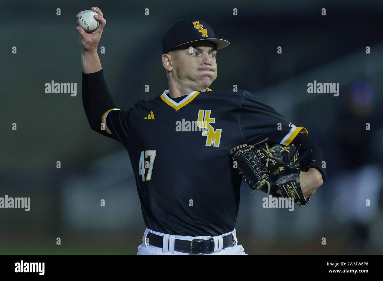 MGM Park, Biloxi, Mississippi, USA. 27th Feb, 2024. Southern Miss ...