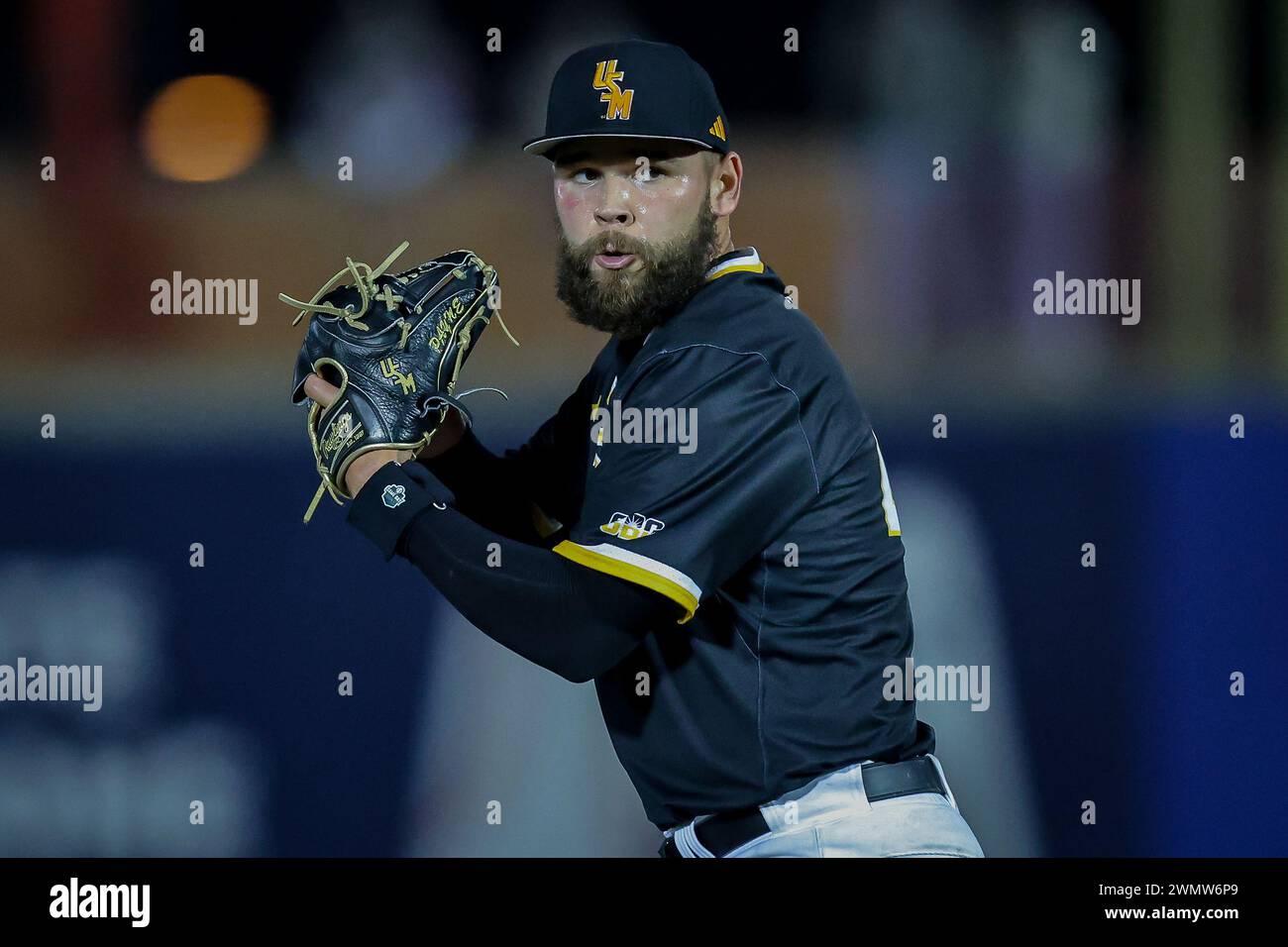 MGM Park, Biloxi, Mississippi, USA. 27th Feb, 2024. Southern Miss ...