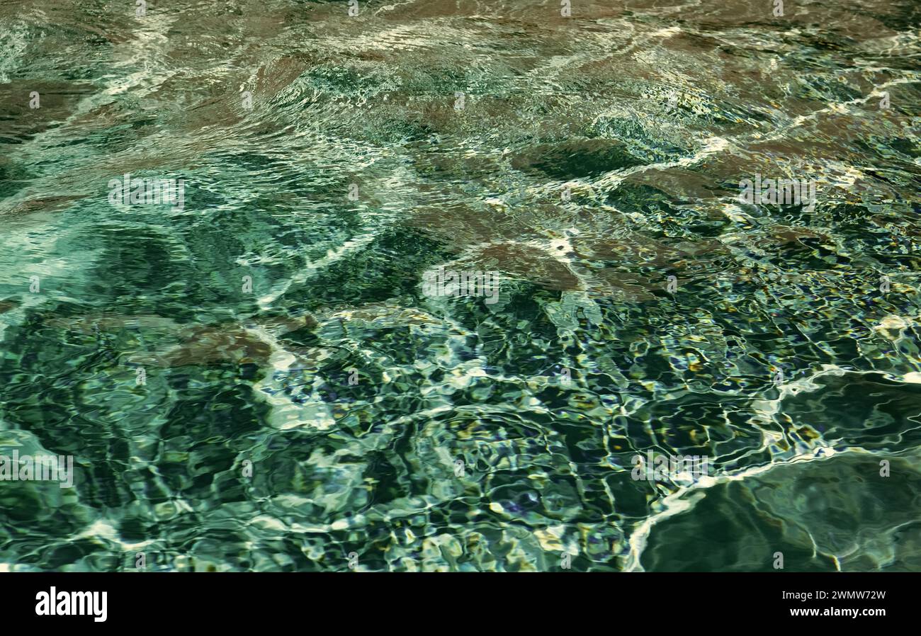 defocused summer water blured background with ripples. defocused summer ...