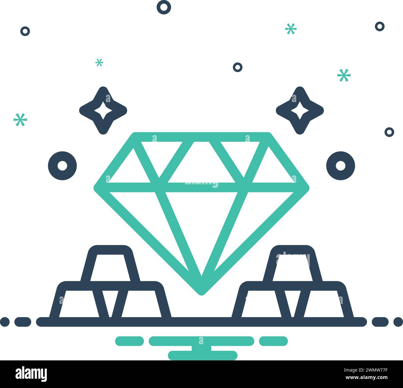 Icon for precious,valuable Stock Vector Image & Art - Alamy