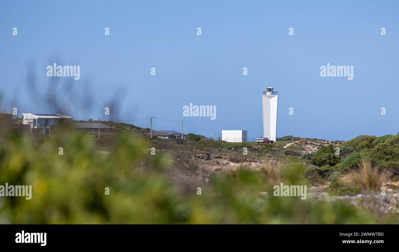 The Robe lighthouse located in Robe South Australia on October 2nd 2023 ...