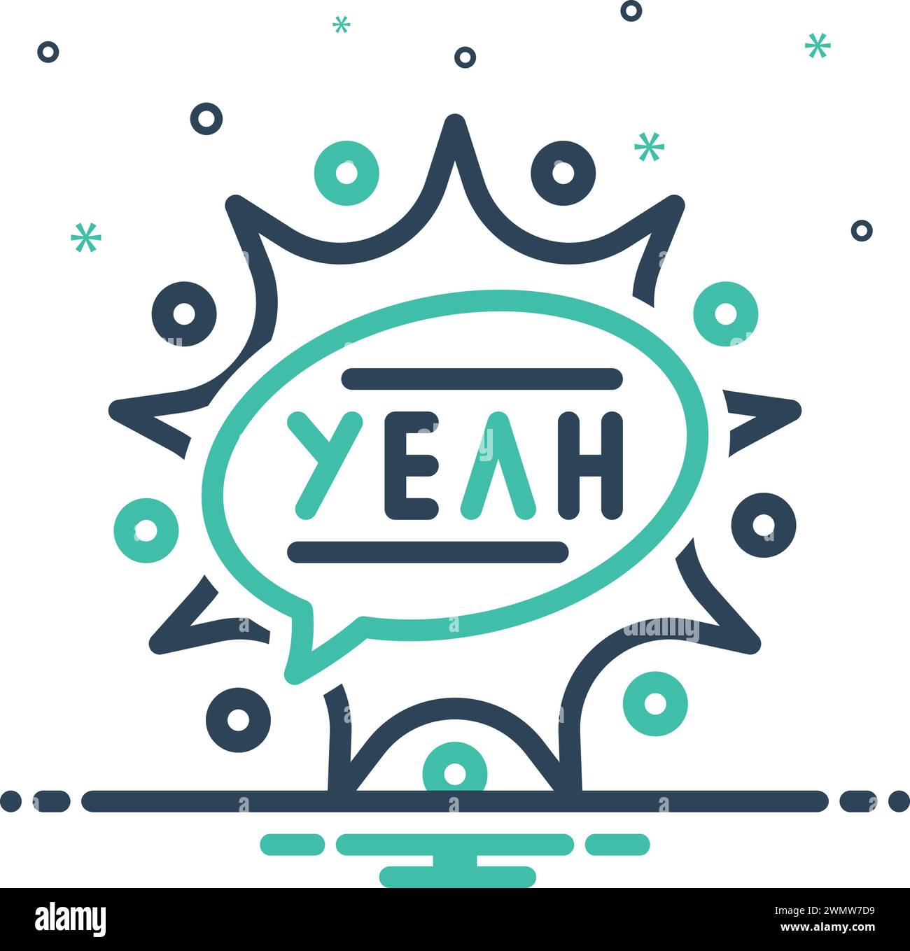 Icon for yeah,comic Stock Vector Image & Art - Alamy