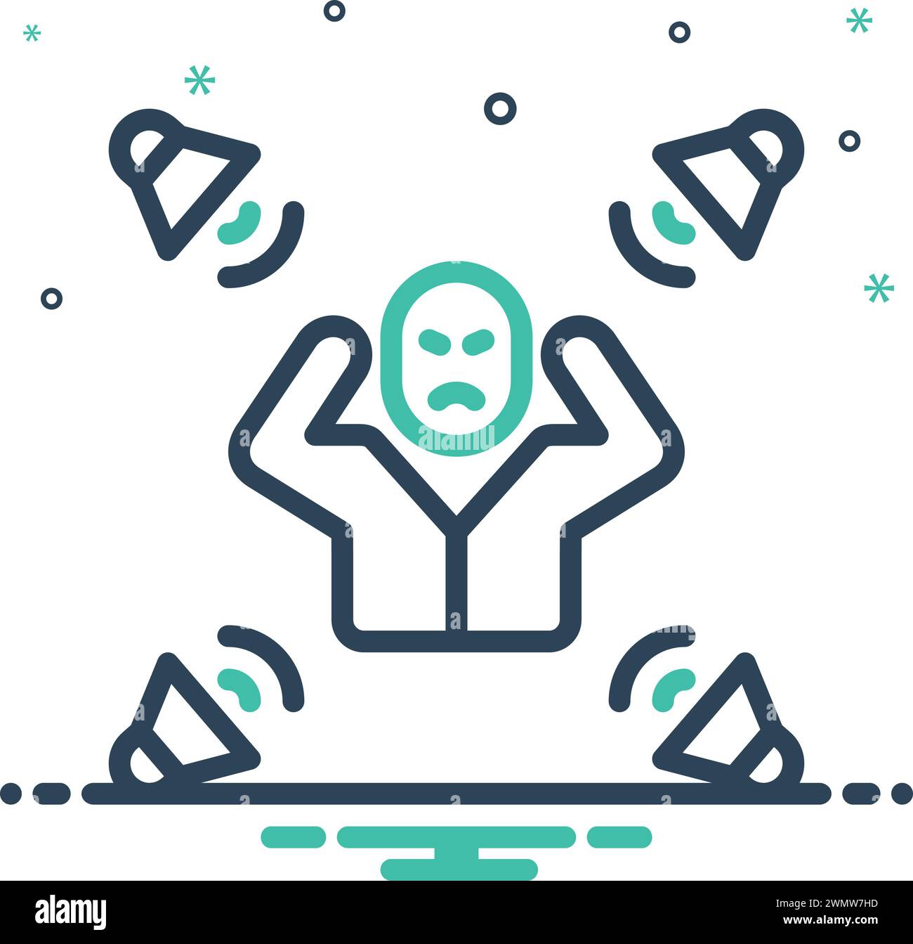 Icon for surround,encircle Stock Vector Image & Art - Alamy