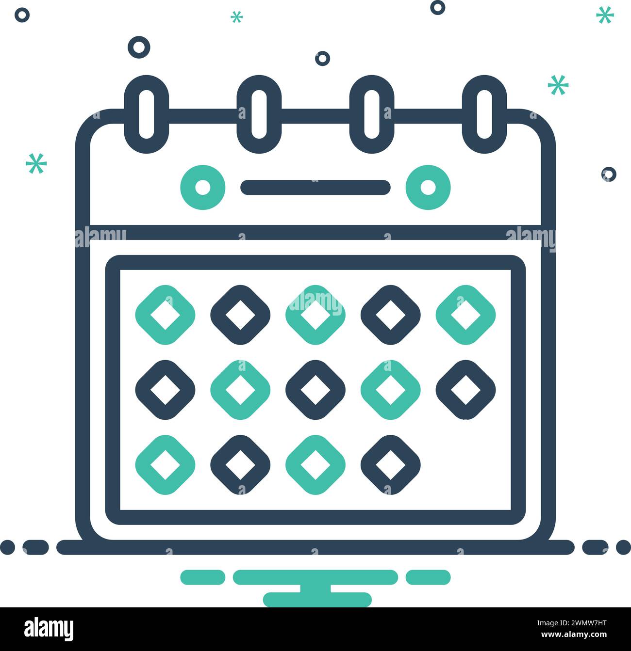 Weeks Stock Vector Images - Alamy