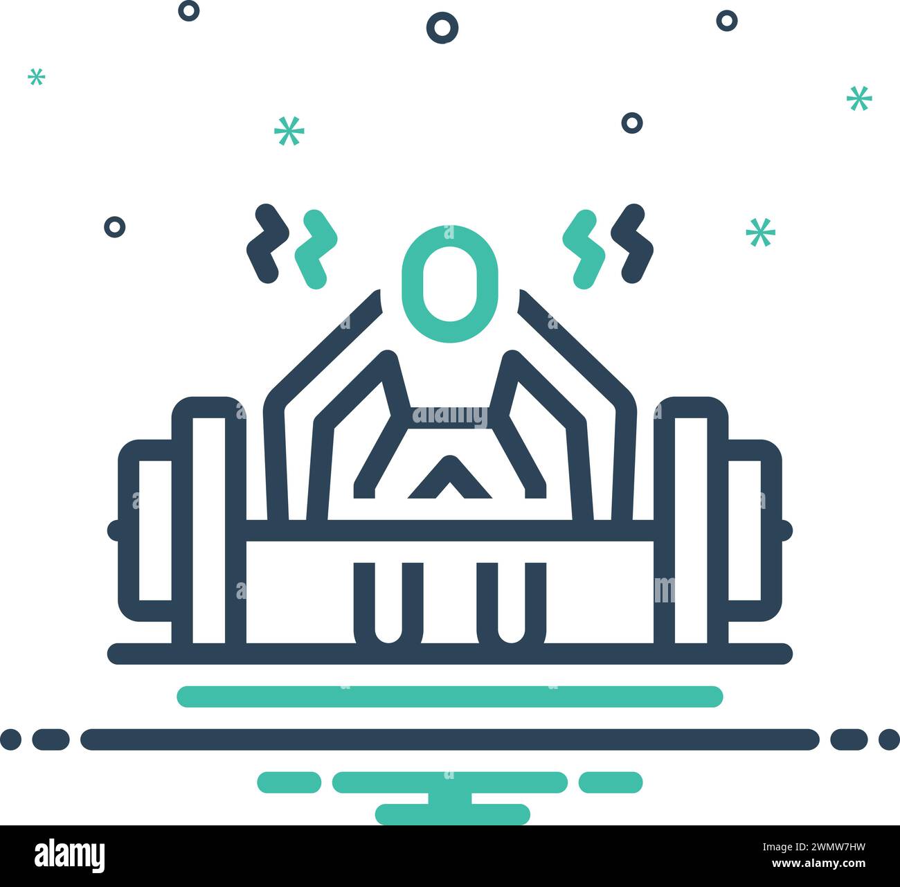 Hard gymnastics Cut Out Stock Images & Pictures - Alamy