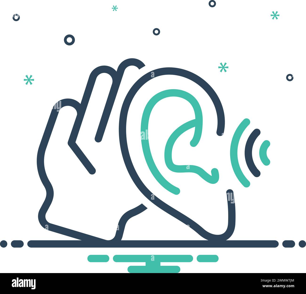 Earshot Stock Vector Images - Alamy