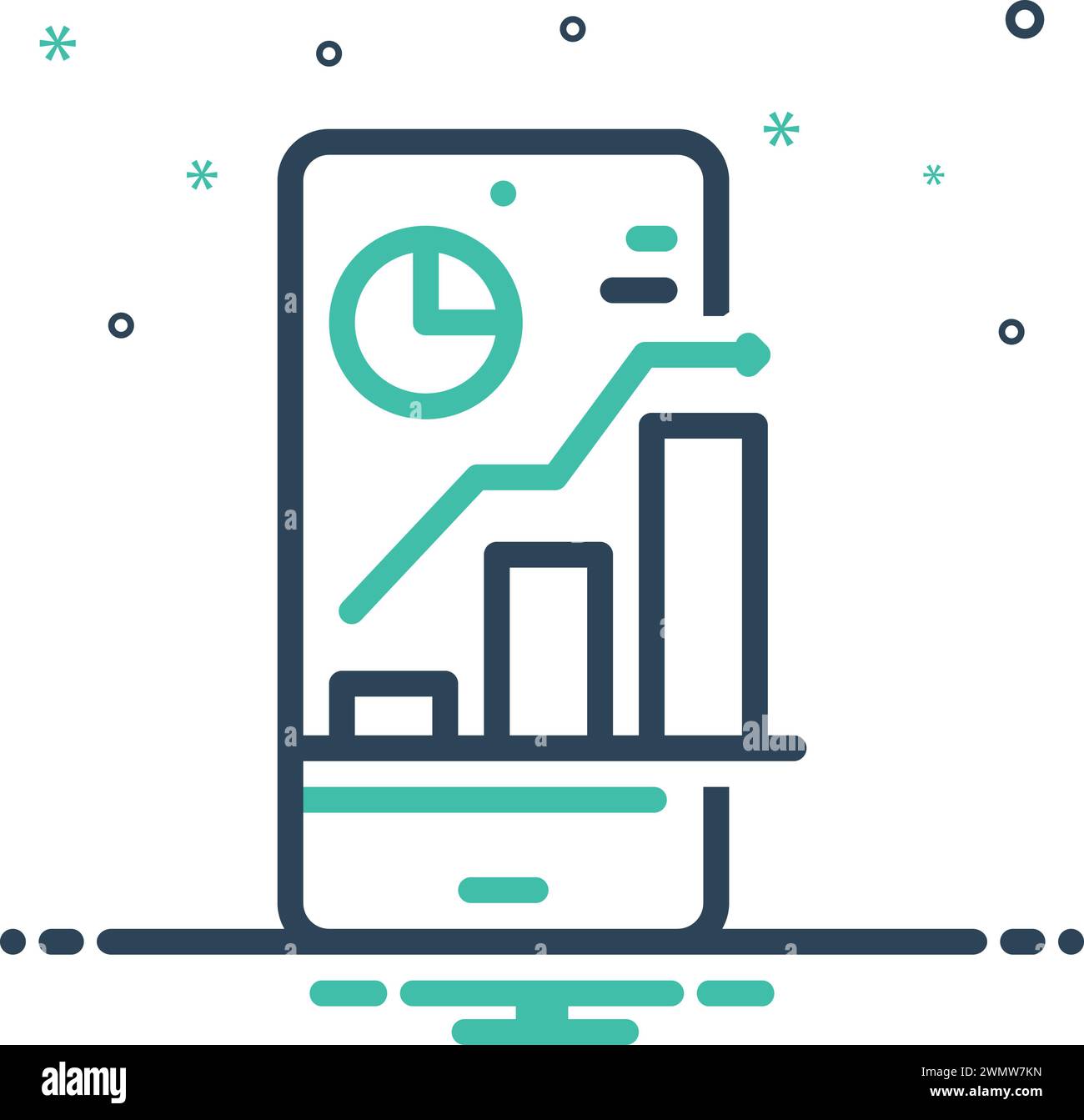 Icon for graphs,chart Stock Vector Image & Art - Alamy