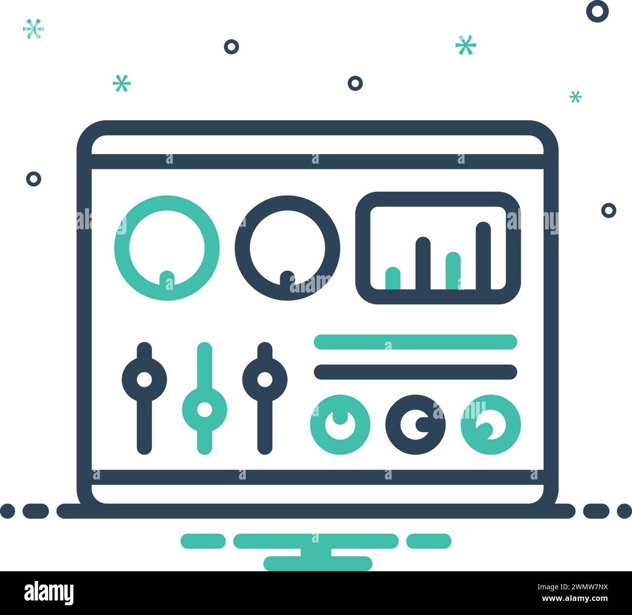 Icon for adjustments,control Stock Vector Image & Art - Alamy