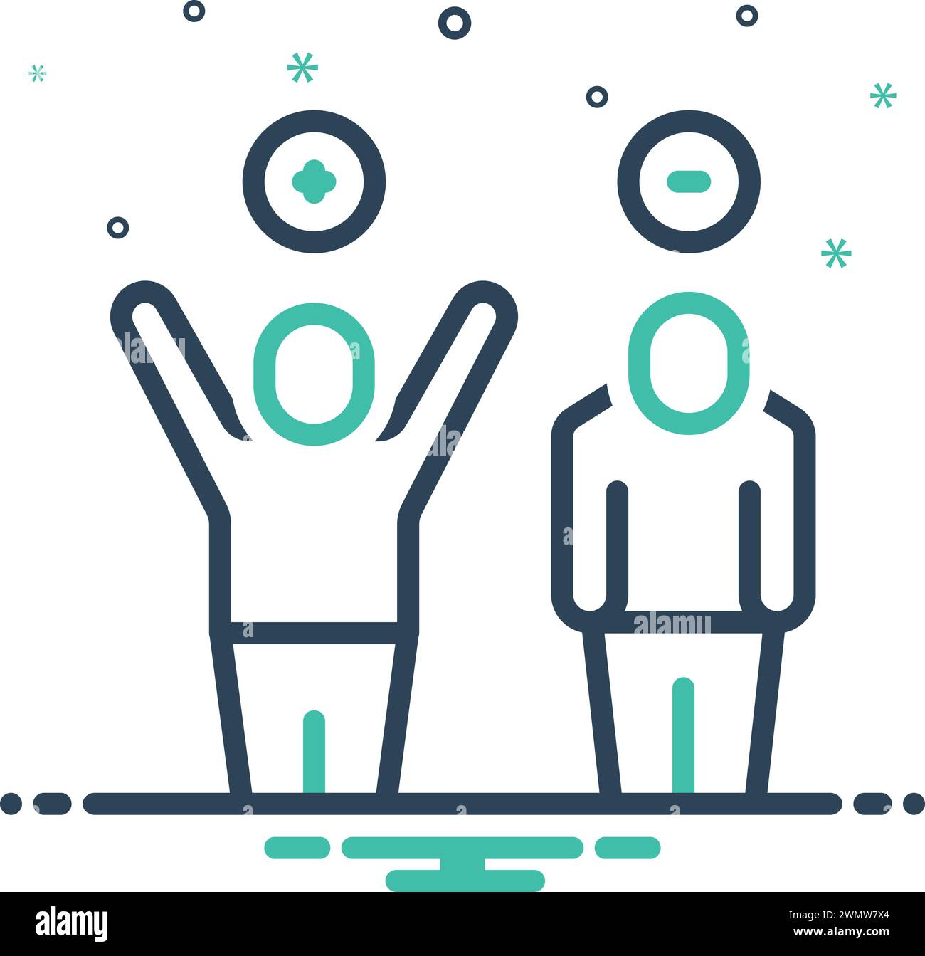 Icon for attitude,behaviorism Stock Vector Image & Art - Alamy