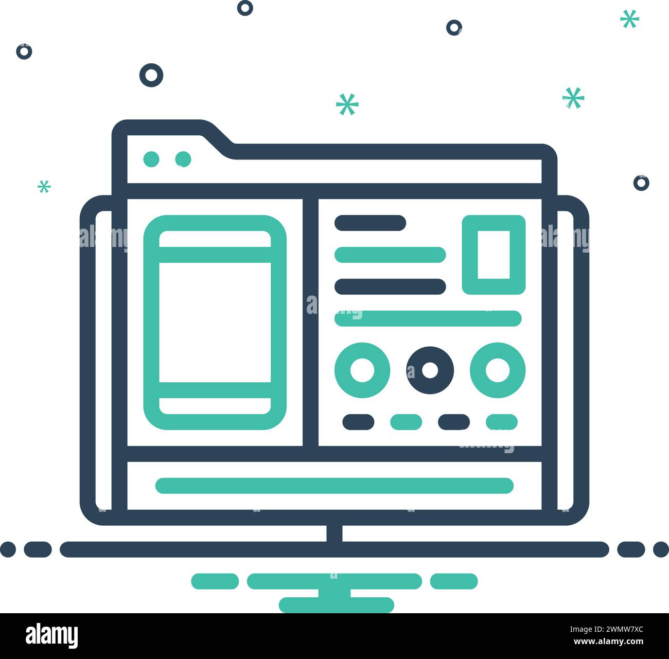 Graphical User Interface Stock Vector Images Alamy