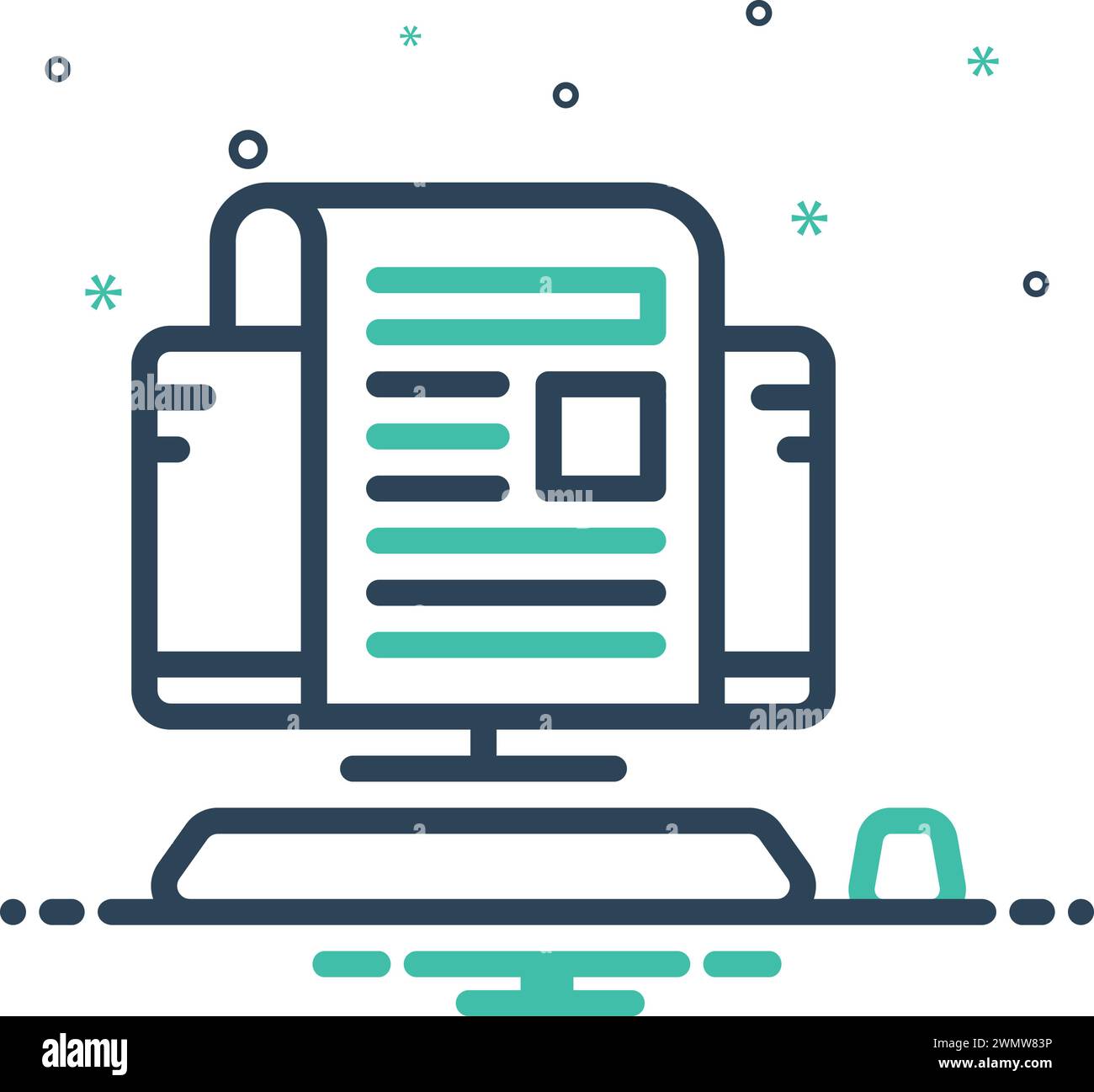 Icon for curriculum,program Stock Vector Image & Art - Alamy