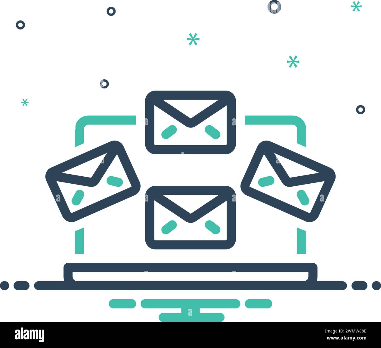 Icon for inbox,message Stock Vector Image & Art - Alamy