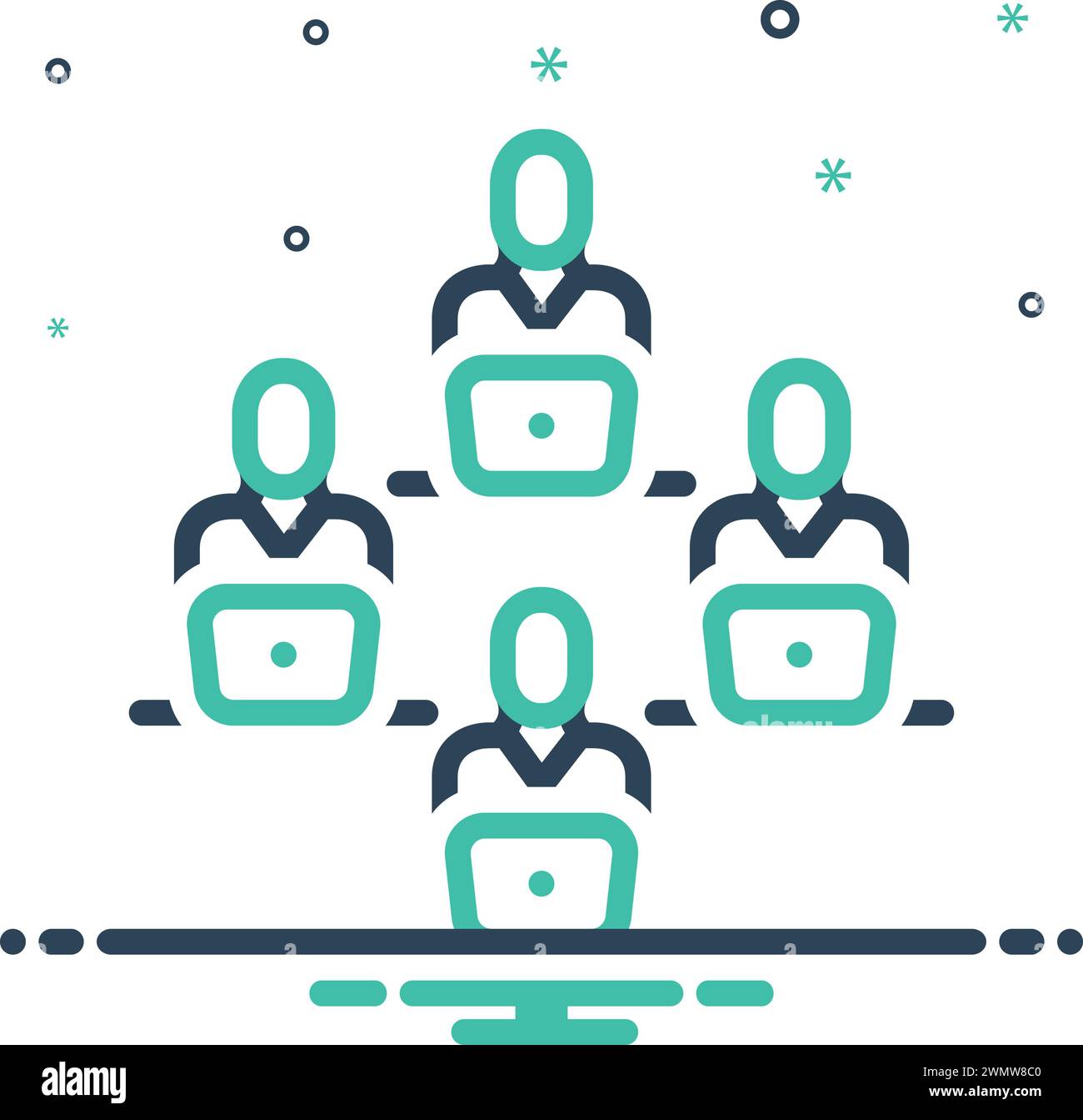 Icon for engaged,busy Stock Vector Image & Art - Alamy