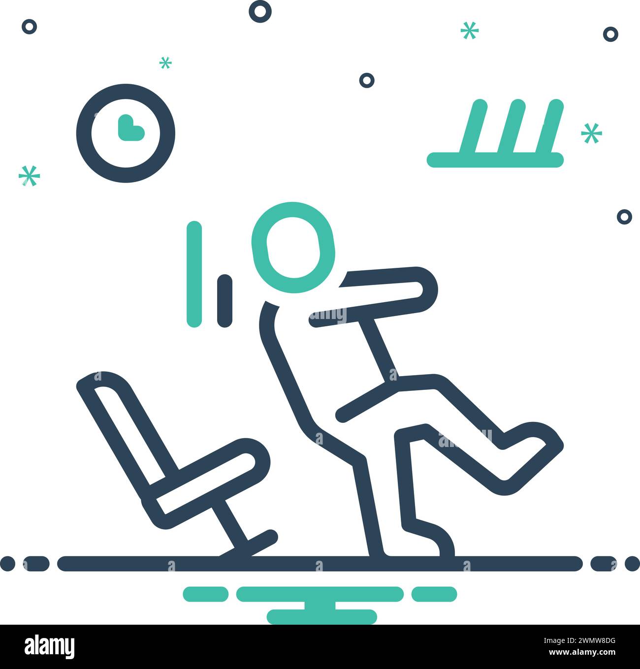 Icon for falling,falling person Stock Vector Image & Art - Alamy