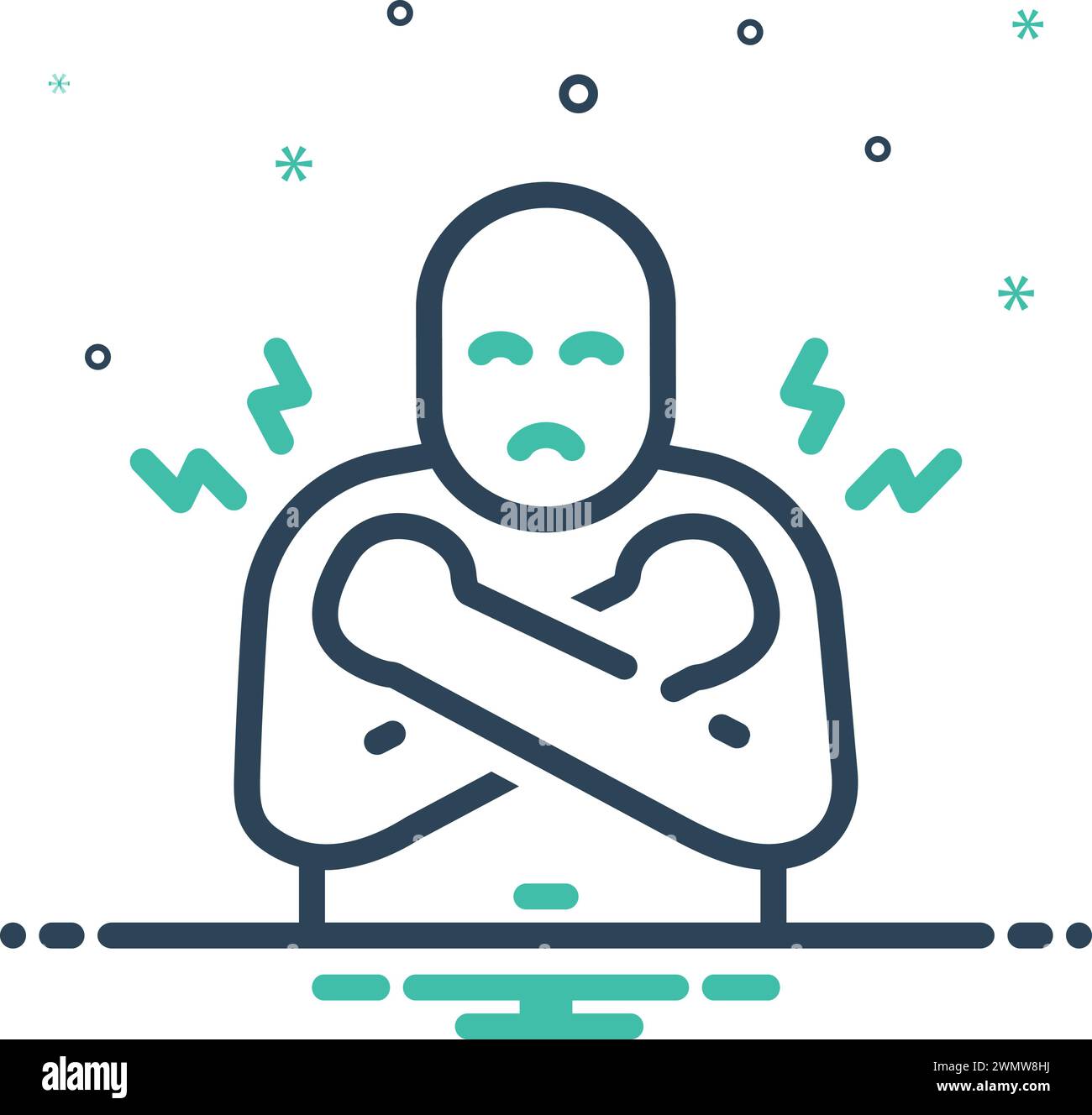 Icon for both,pose Stock Vector Image & Art - Alamy