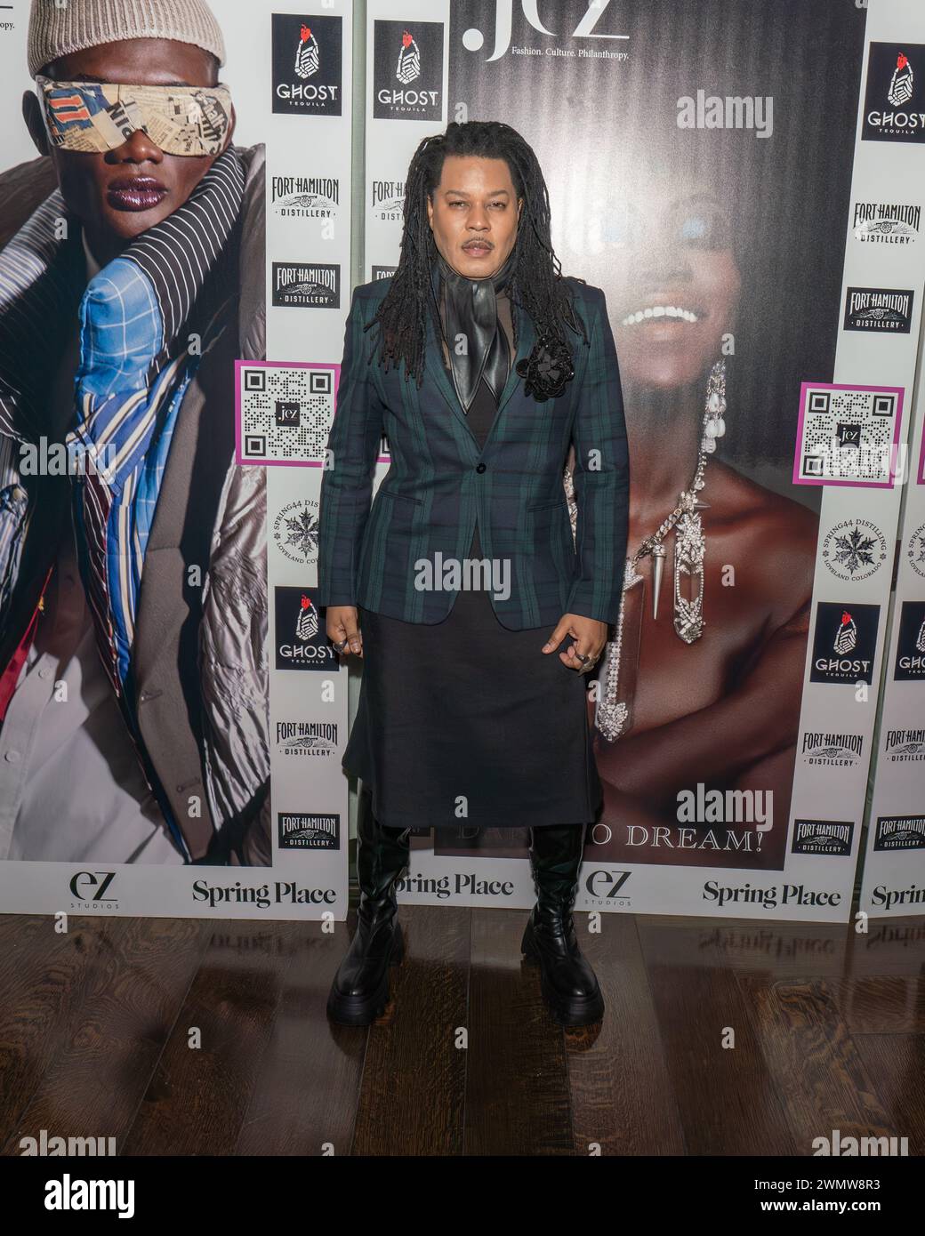 Ty-Ron Mayes attends the Jez Magazine Launch Party at Spring Place in ...