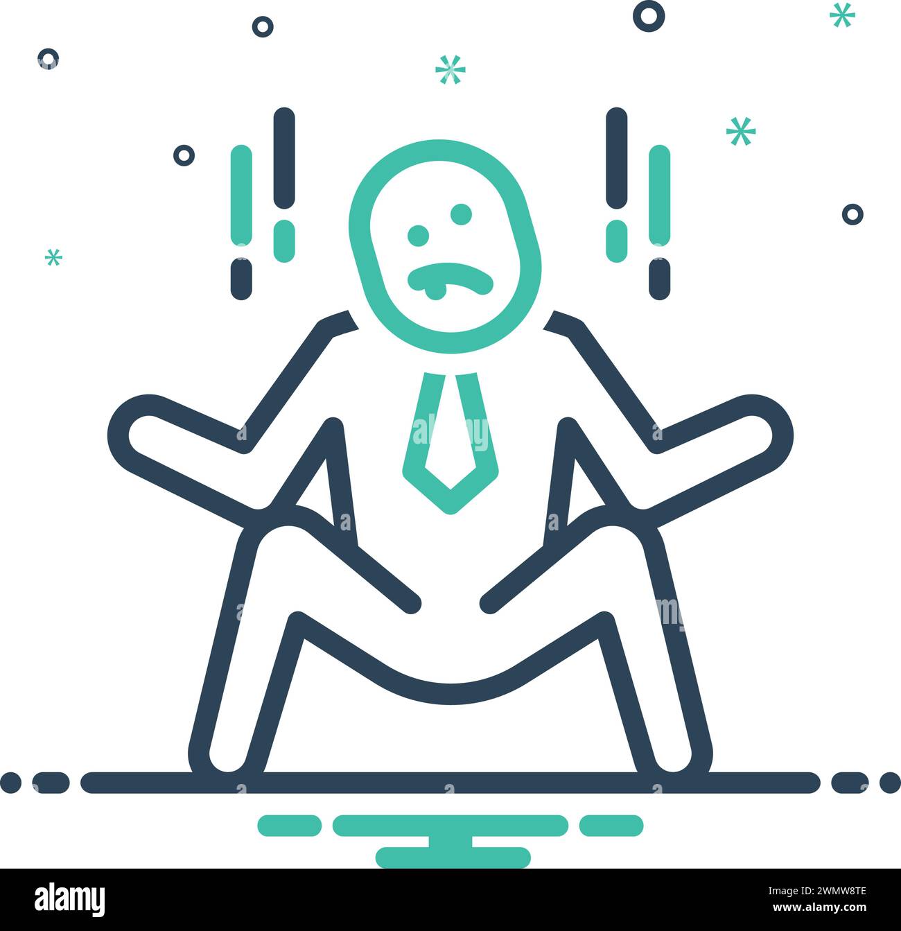 Icon for crazy,insane Stock Vector Image & Art - Alamy