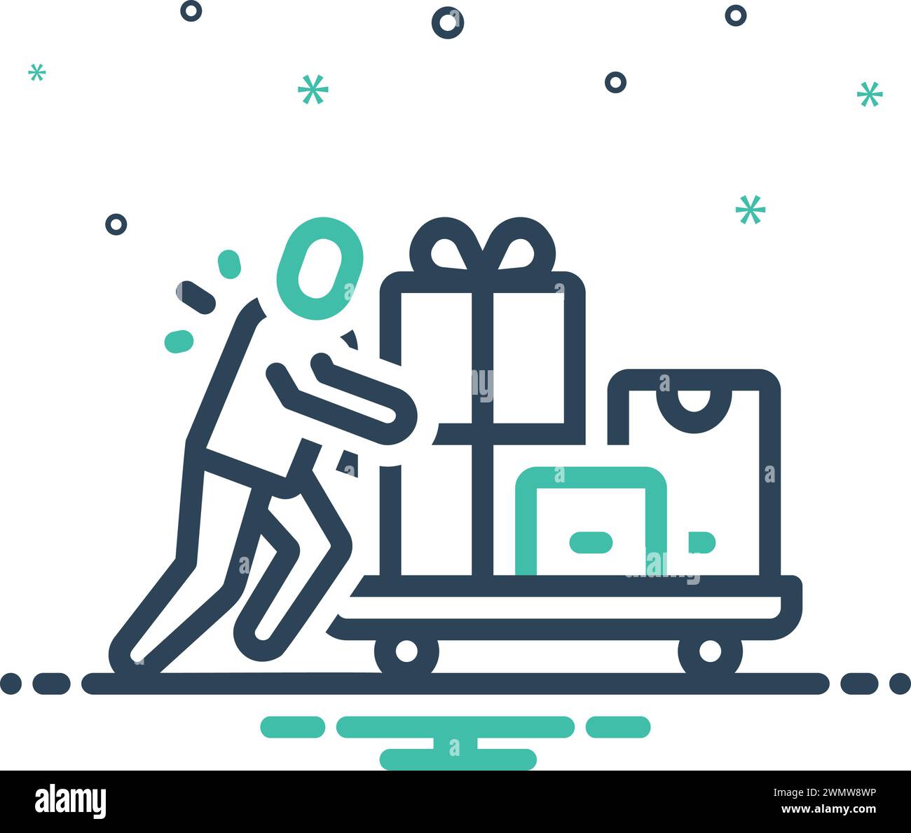 Icon for porter,coolie Stock Vector Image & Art - Alamy