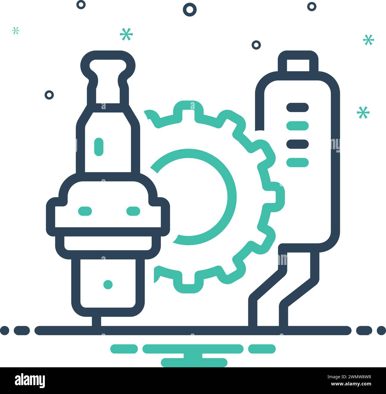 Icon for components,inner parts Stock Vector Image & Art - Alamy