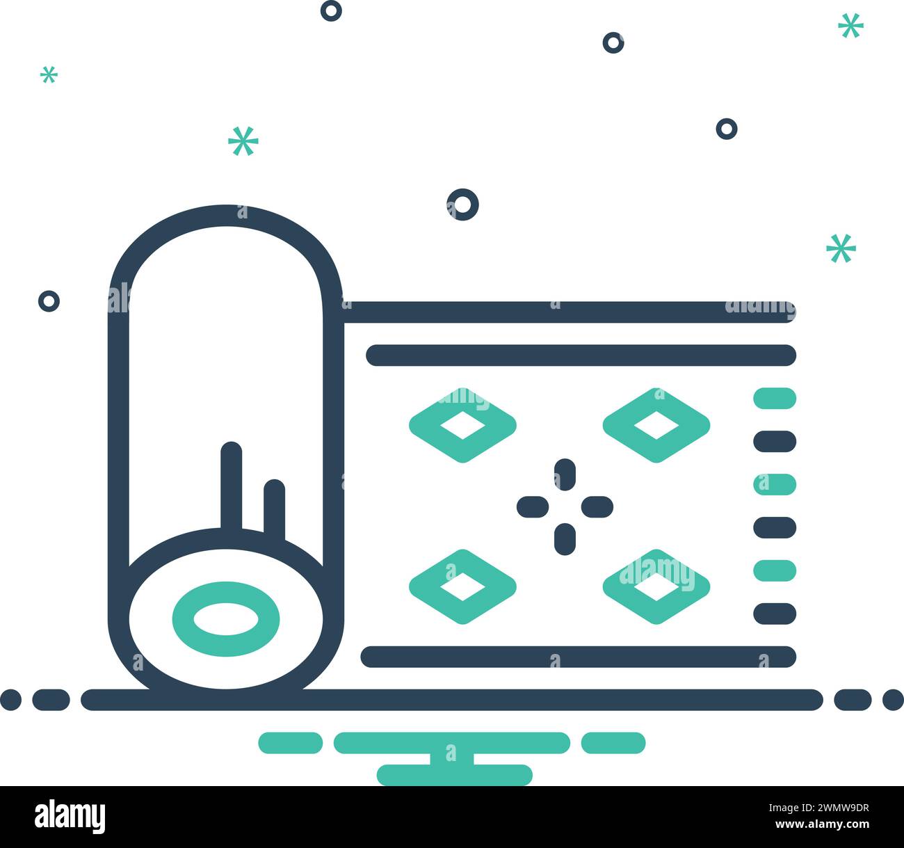 Rug surface Stock Vector Images - Alamy