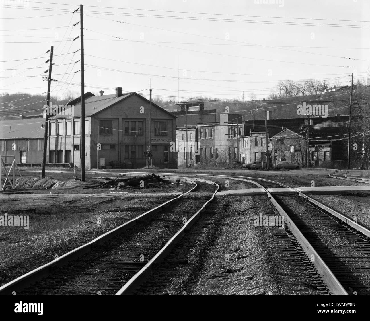 Illinois central depot Black and White Stock Photos & Images - Alamy