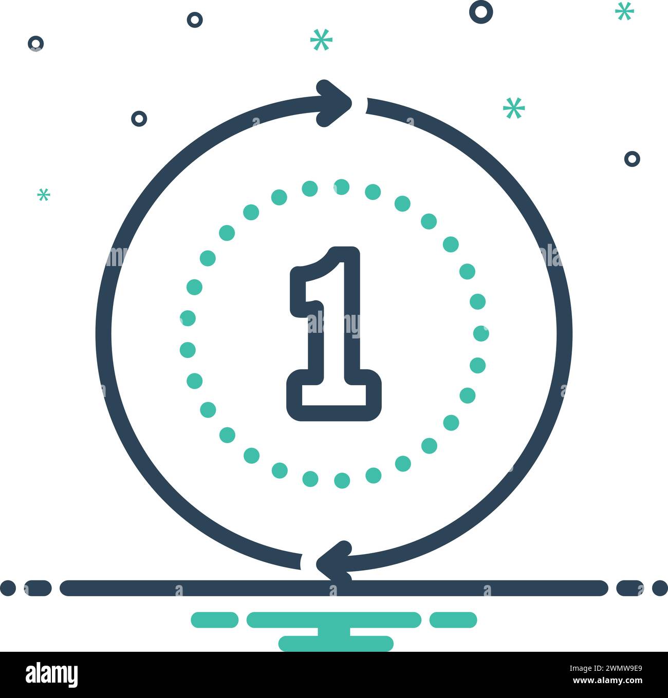 Once logo Stock Vector Images - Alamy