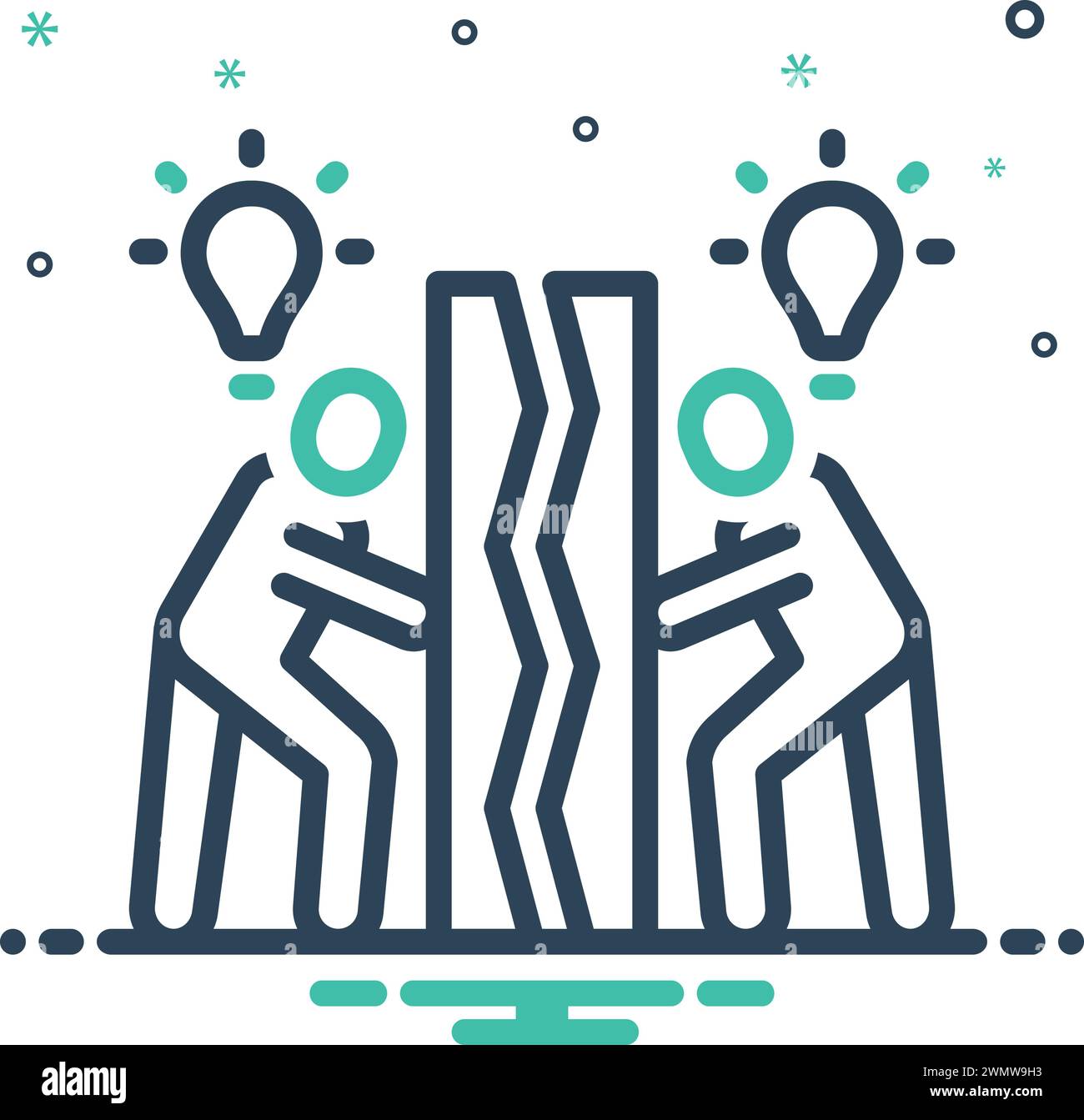 Icon for solving,crack Stock Vector Image & Art - Alamy