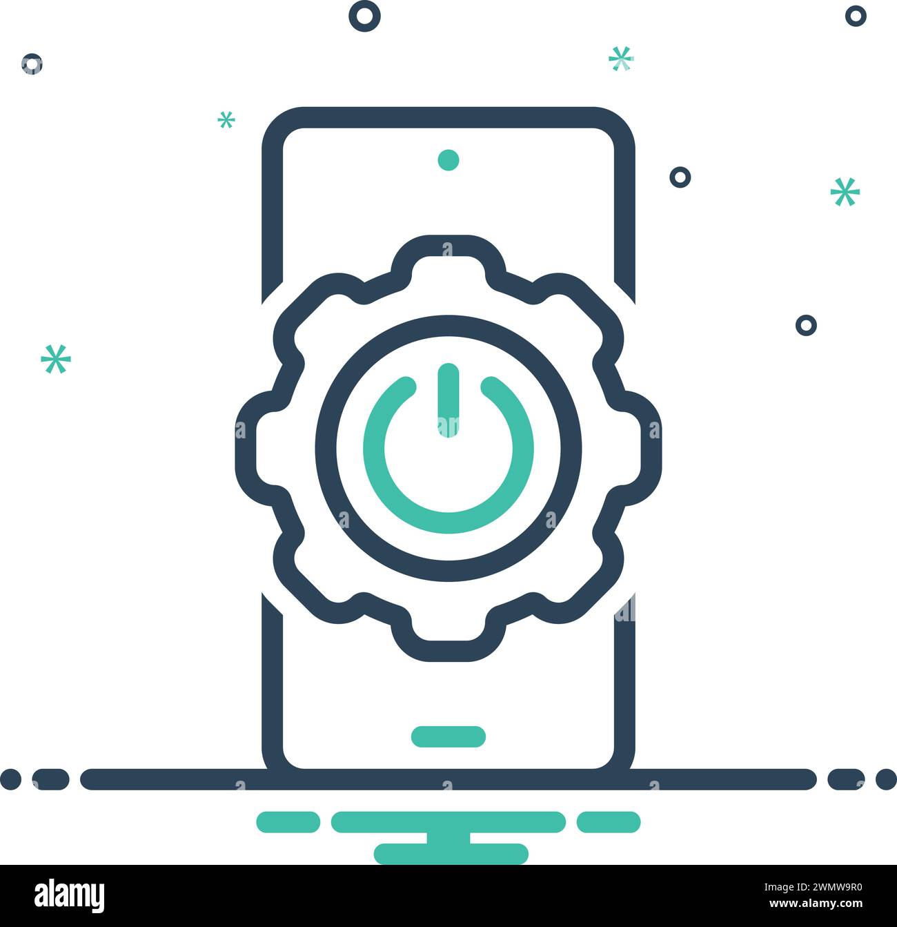 Icon for activated,operate Stock Vector Image & Art - Alamy