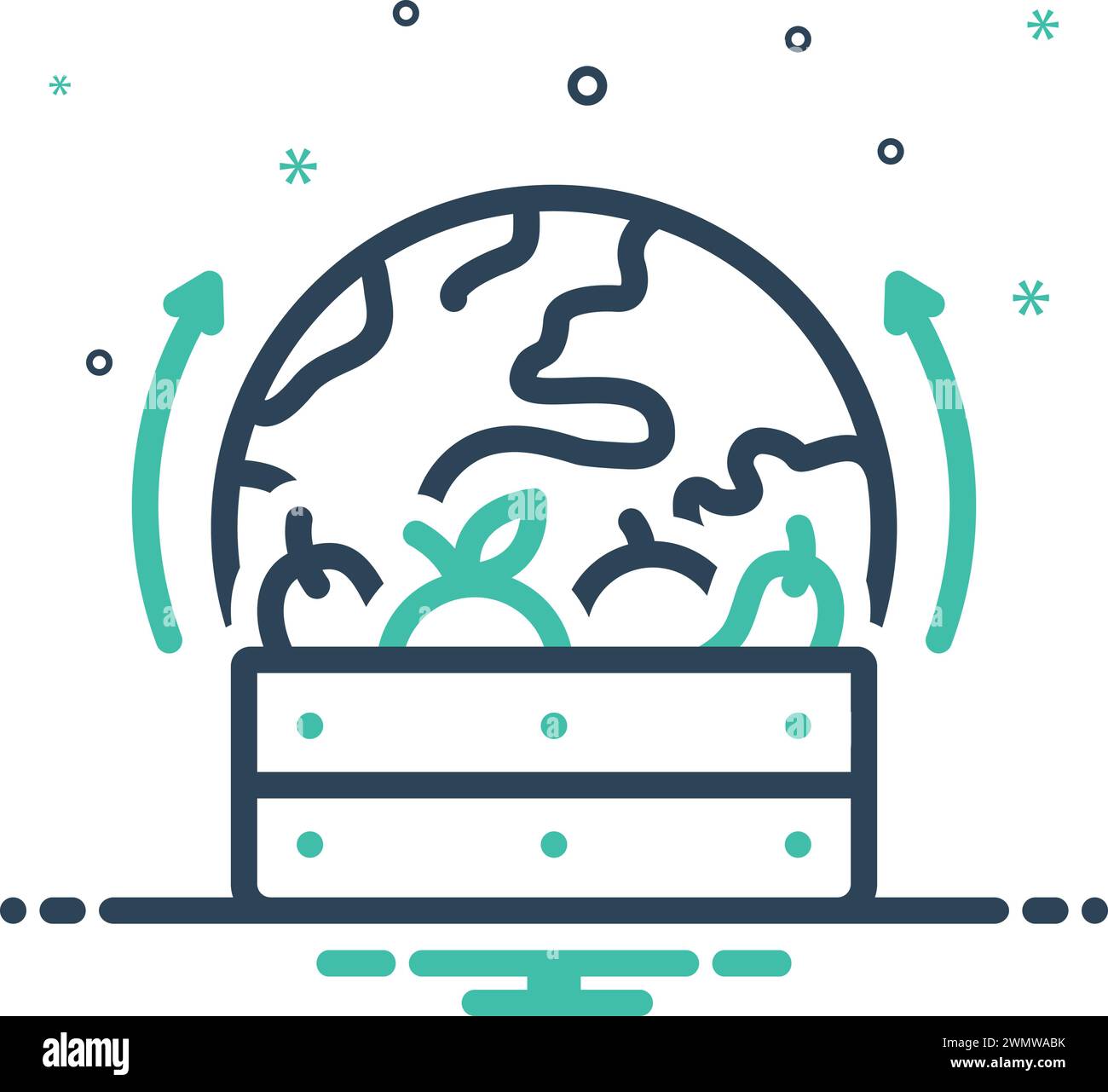 Icon for produces,out turn,prolificacy Stock Vector Image & Art - Alamy