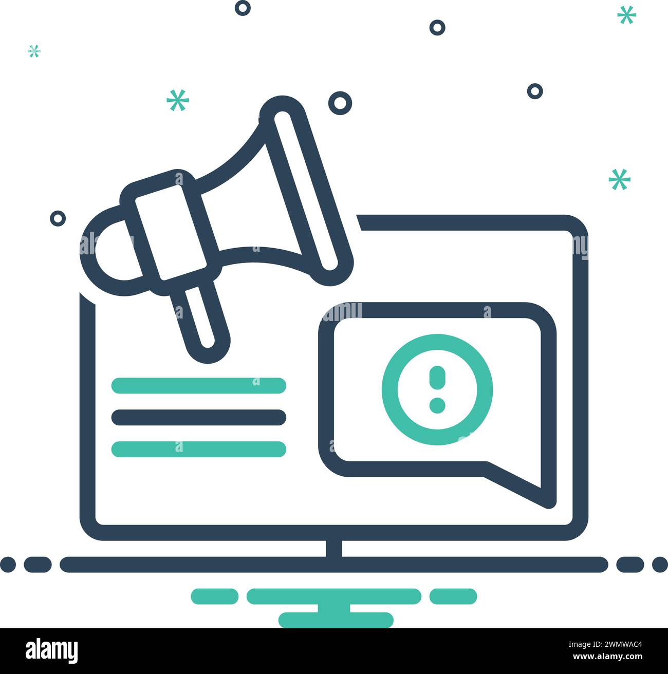 Icon for informed,suggested Stock Vector Image & Art - Alamy