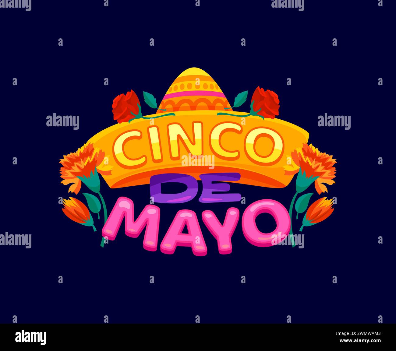 Marigold rose Stock Vector Images - Alamy