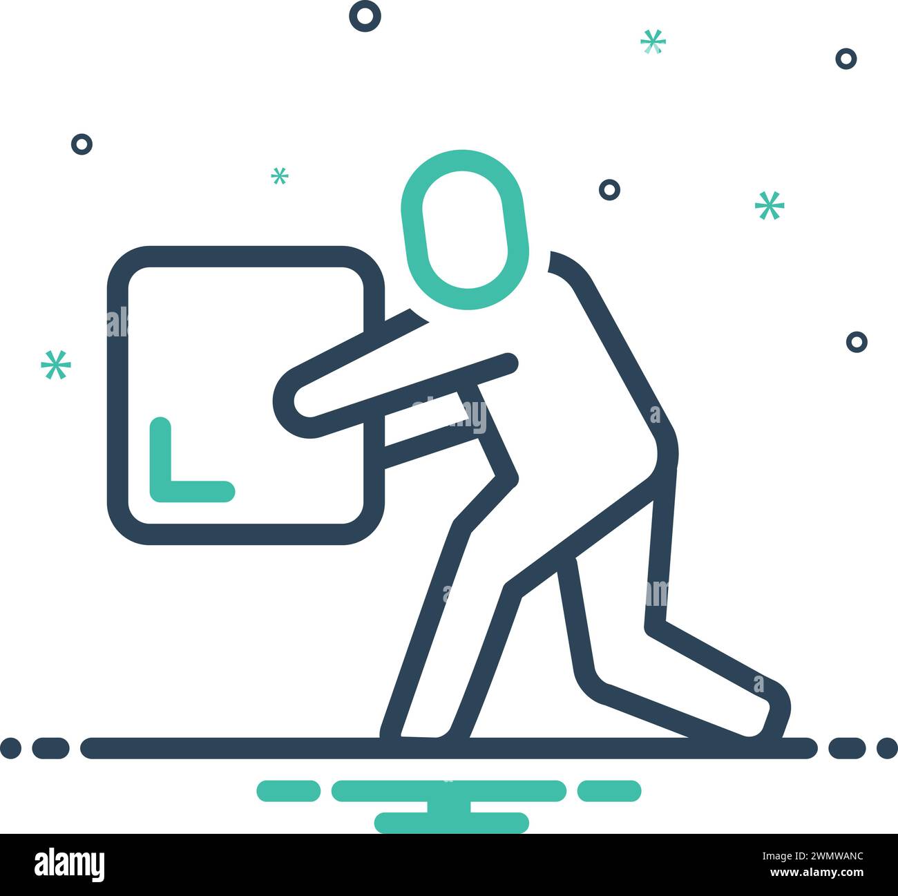 Icon for handling,keeping Stock Vector Image & Art - Alamy