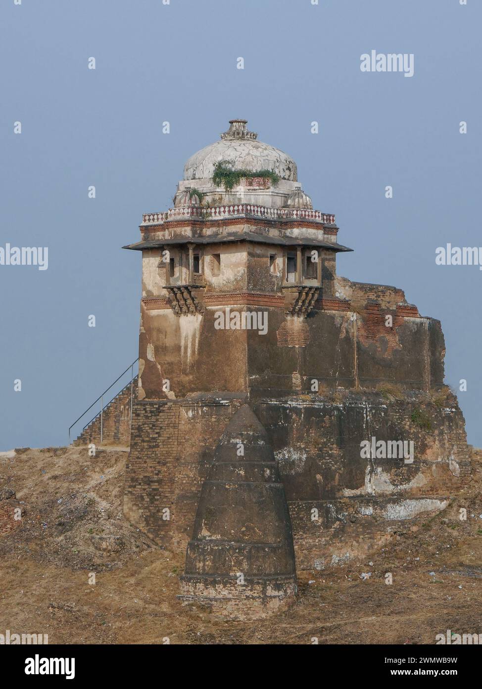 View of Man Singh haveli inside impressive ancient Rohtas fort, a ...