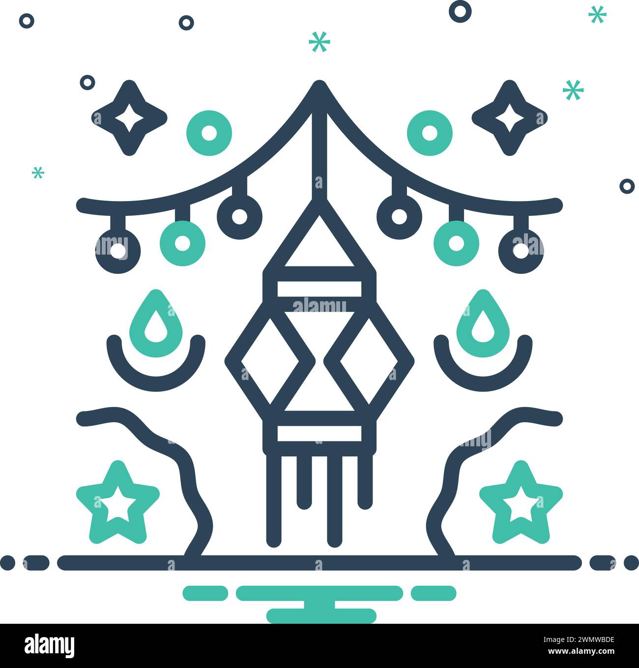 Icon for festivals,ceremony Stock Vector Image & Art - Alamy